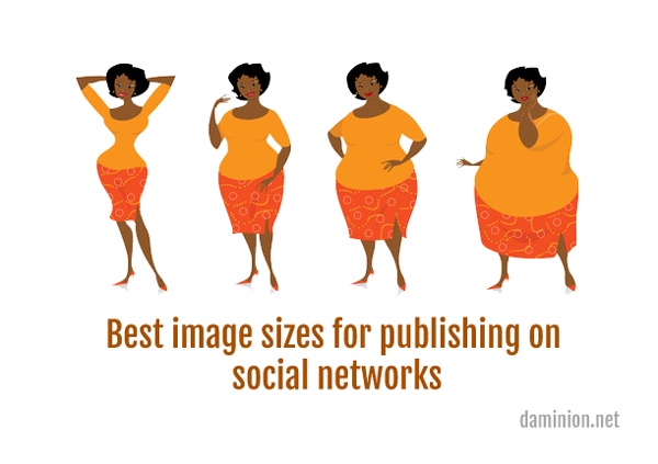 Best image sizes for publishing on social networks