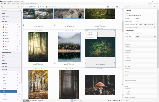 Adobe Bridge vs Digital asset management solution | Comparison table of ...